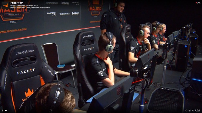 ศึกรอบ 2 FACEIT Major: London 2018 - Dafa Esports