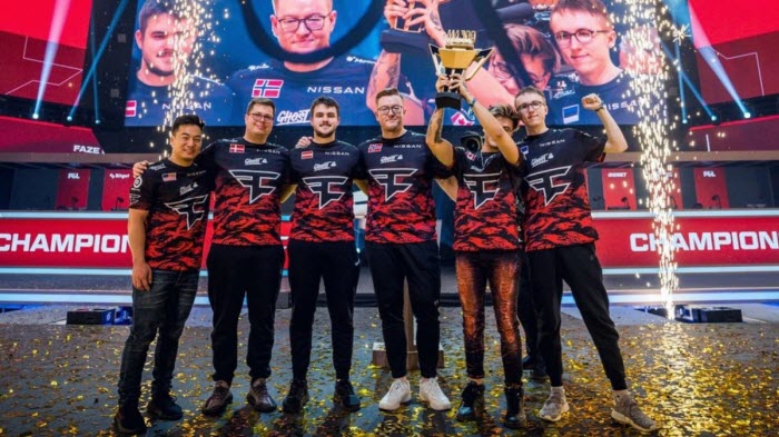 FaZe Clan ผู้ชนะทัวร์อีสปอร์ต CS:GO Major ครั้งแรกในปีนี้